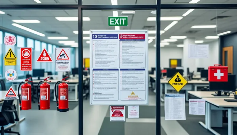 How much space should each employee have under UK regulations?